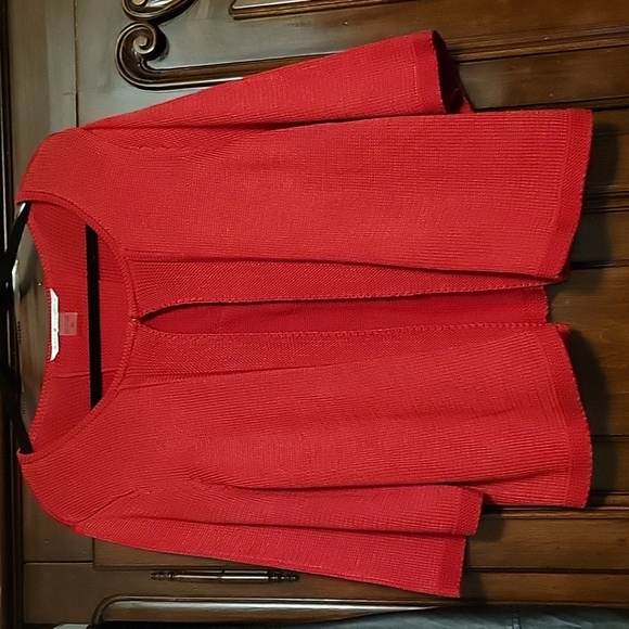 Peter Nygard | Sweaters | Peter Nygard Red Cardigan | Poshmark